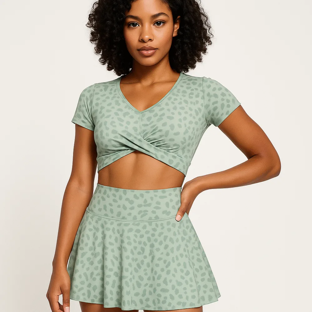 Pollera Animal Print 32159-36 - Onnie Mayorista